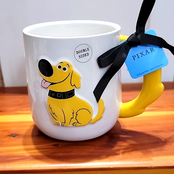 Rae Dunn | Kitchen | Rae Dunn Disney Pixar Up Squirrel Double Sided Mug ...